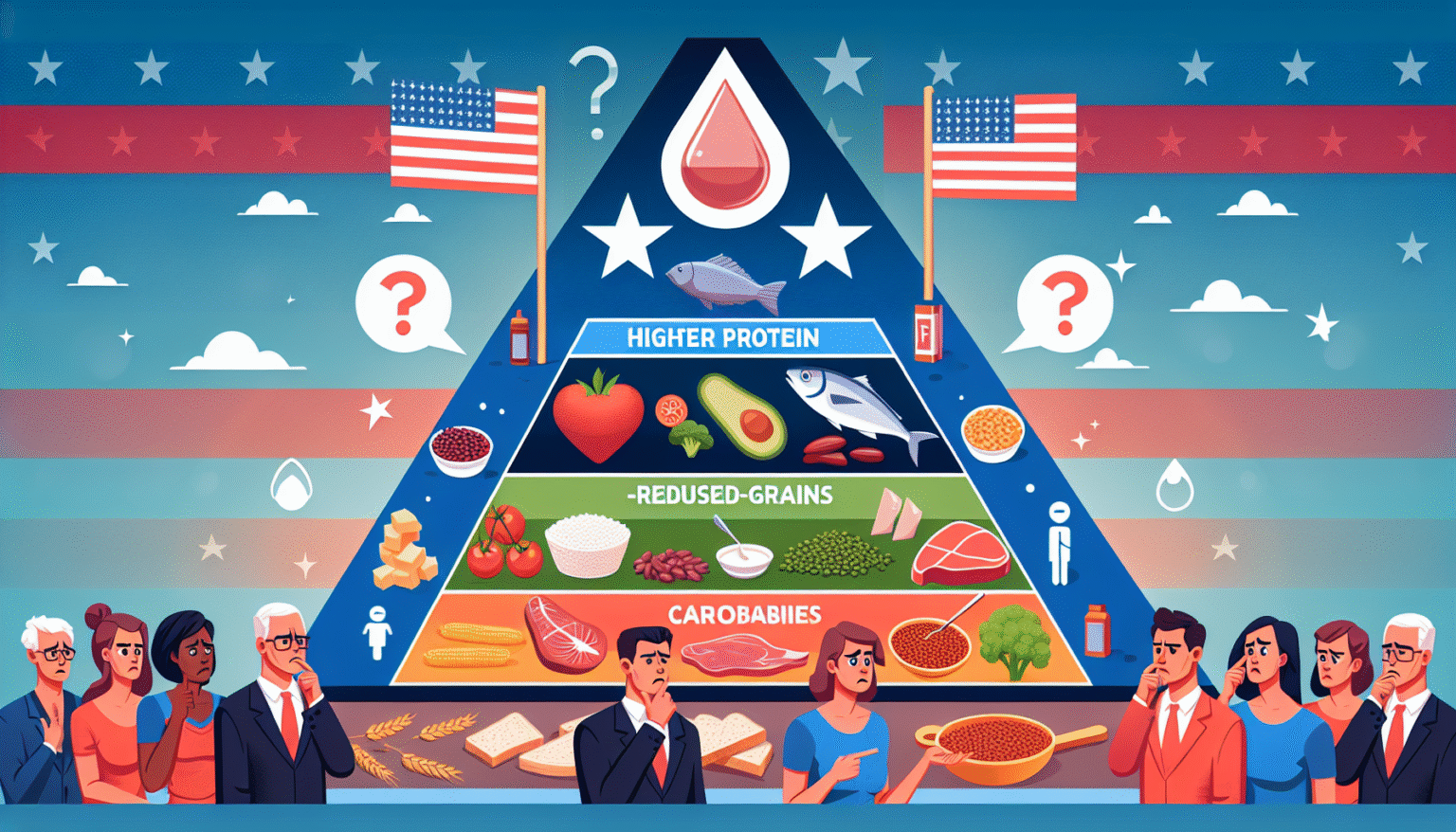 Estados Unidos actualiza su guía alimentaria: más proteínas, menos ...